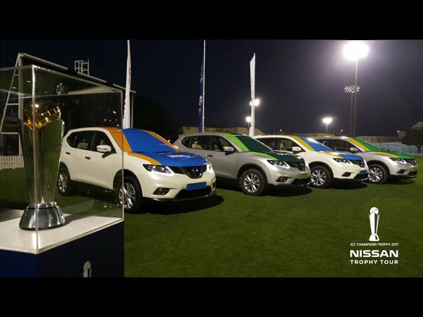 2017 ICC Championship Trophy Nissan Tour — Around The World In 100 Days ...