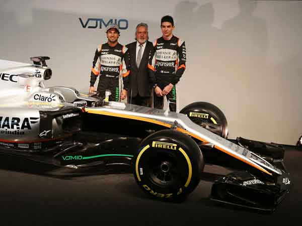 Force India VJM10 Formula One Car Unveiled - DriveSpark News