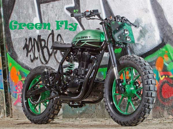 Royal Enfield Classic 500 ‘Green Fly’ Custom Bike Unveiled - DriveSpark ...