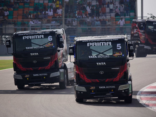 Tata T1 Prima Joined By European Truck Racing Championship Drivers ...