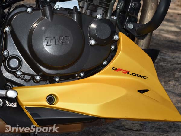 TVS Apache RTR 200 4V FI, ABS Variant Spotted At Dealership ...