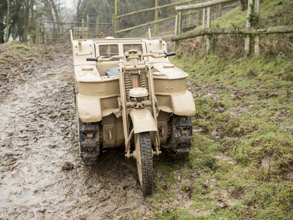 Word War German Tank Motorcycle Kettenkrad Is A Perfect Off-Road ...