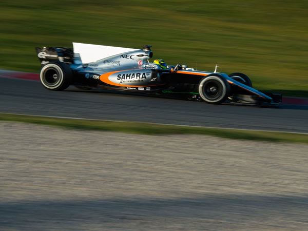 Force India Reveals New Pink Livery For 2017 Season After Signing New ...