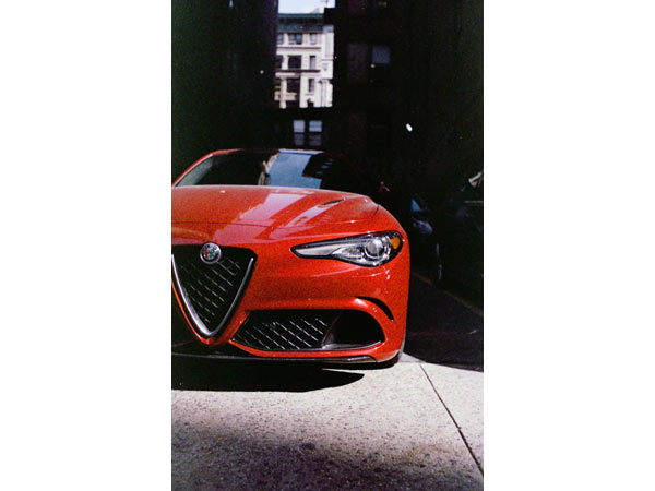 Alfa Romeo Giulia Quadrifoglio Shot On A Film Camera - DriveSpark News