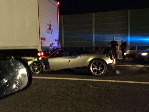 Ultra-Rare Pagani Huayra BC Crashes In Italy - DriveSpark News