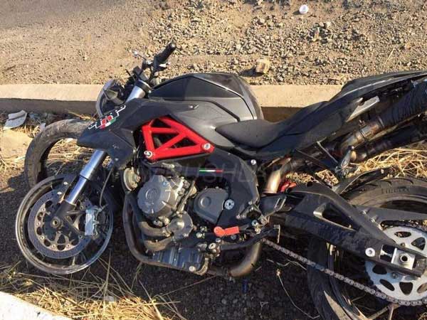 Benelli TNT 600i High Speed Motorcycle Crash - DriveSpark