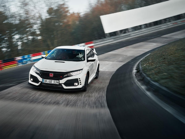 Honda Civic Type R Breaks Nurburgring Front-Wheel-Drive Lap Record ...