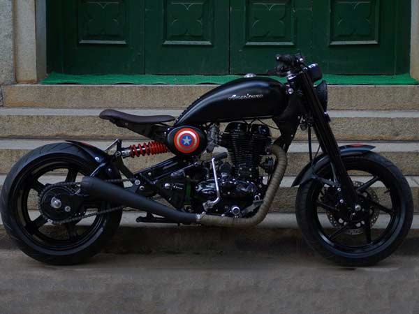 Modified Royal Enfield Americana By Bulleteer Customs - DriveSpark