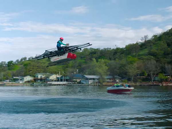 Larry Page’s Kitty Hawk Flying Car Soars And Hovers Over A Lake ...
