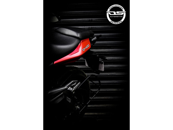 Bajaj Dominar 400 Customised With Red And White Matte Finish ...