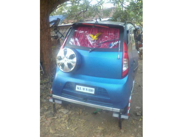 Auto Rickshaw Modified To Look Like A Tata Nano - DriveSpark