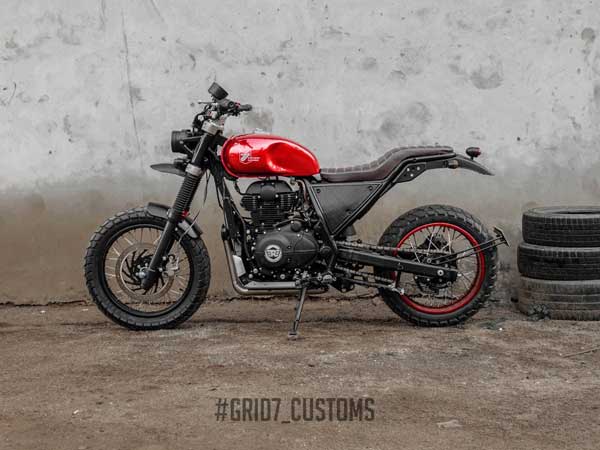 Royal Enfield Himalayan Modified To Give It A Scrambler Look ...