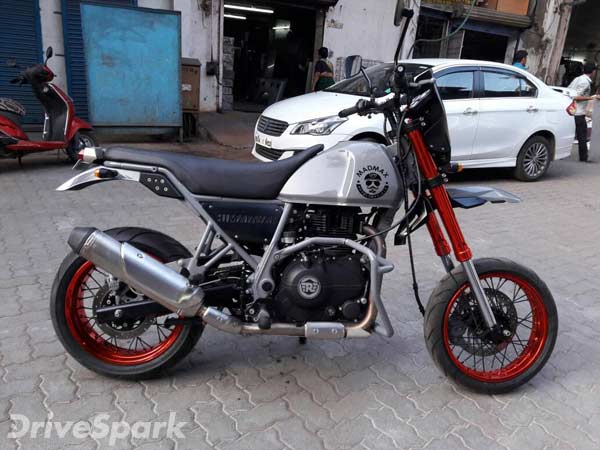 Royal Enfield Himalayan Modified Madmax - DriveSpark News