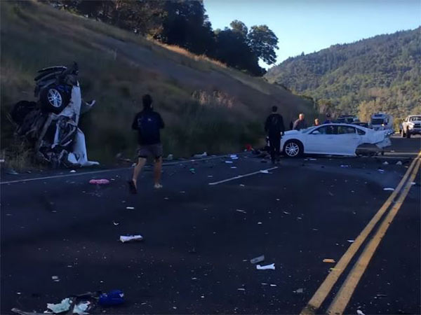 Driver Survives This Horrific Car Crash - DriveSpark News