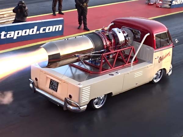 Volkswagen Pickup Truck Transformed Into A Jet-Engine Monster ...
