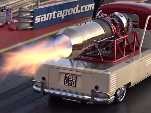 Volkswagen Pickup Truck Transformed Into A Jet-Engine Monster ...