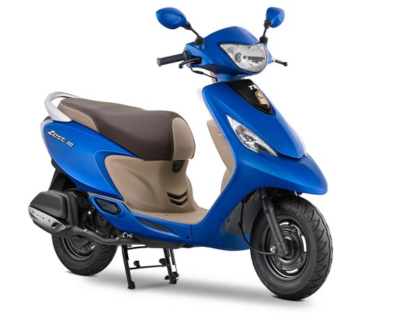 TVS Scooty Zest 110 With BSIV Engine Launched In India - DriveSpark News
