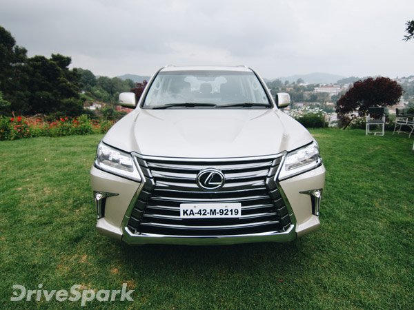 Lexus LX 450d Review - First Drive Report - DriveSpark Reviews