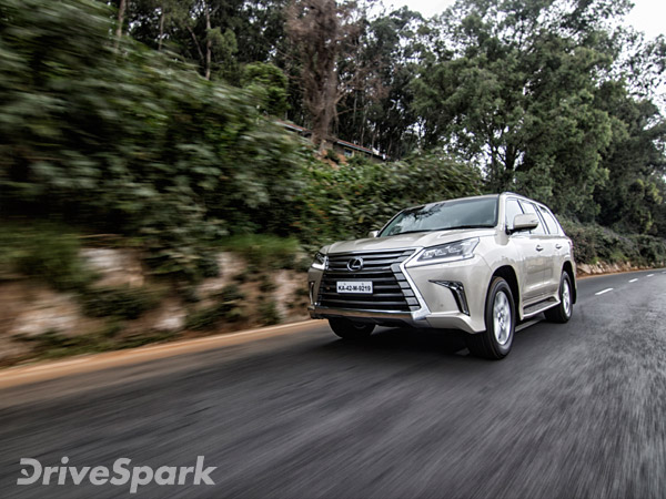 Lexus LX 450d Review - First Drive Report - DriveSpark Reviews