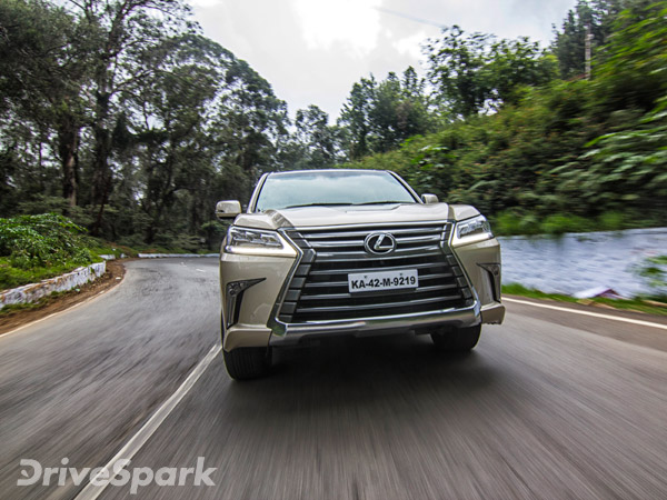 Lexus LX 450d Review - First Drive Report - DriveSpark Reviews