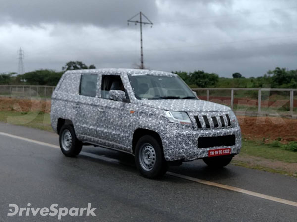Mahindra’s Upcoming TUV500 Spotted Testing Again - DriveSpark News