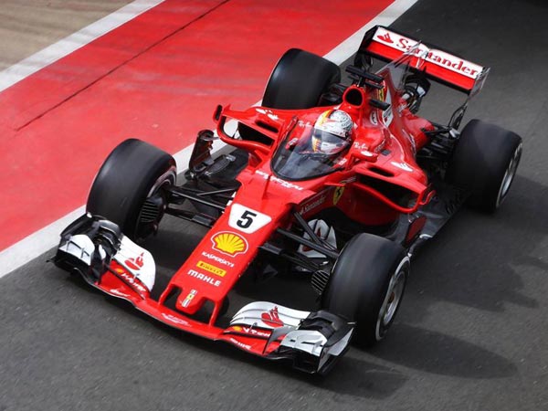 Sebatian Vettel Formula One Shield Test - DriveSpark News