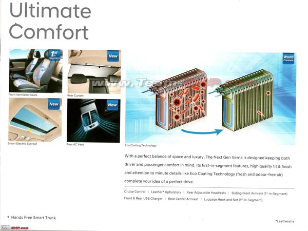 Next-Gen Hyundai Verna Brochure Leaked Ahead Of Launch - DriveSpark News