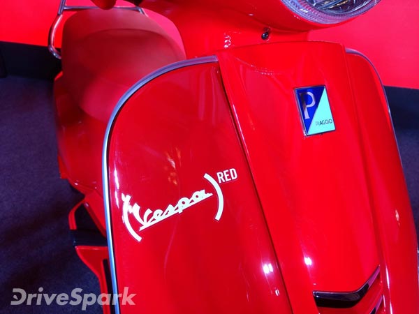 Vespa RED Launched In India; Launch Price, Specifications & Images ...