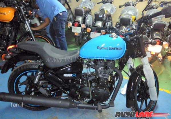 Royal Enfield Thunderbird 350X Spotted At A Dealership For The First ...