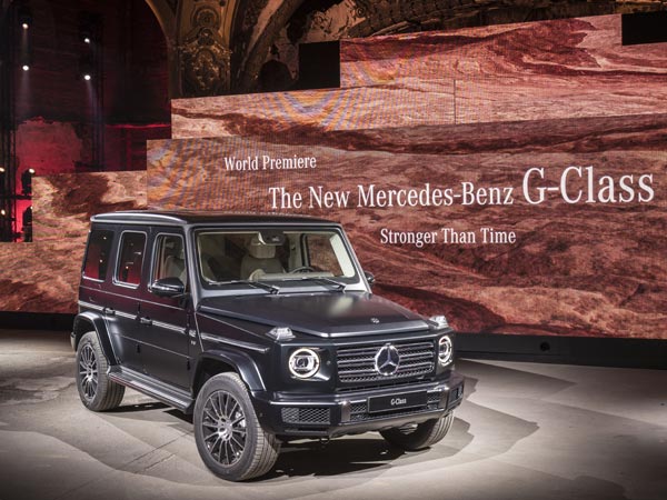 2018 Detroit Auto Show: Mercedes G-Class Unveiled - DriveSpark News