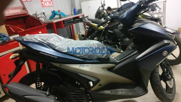 Yamaha Aerox 155 Scooter Spotted In India - DriveSpark News