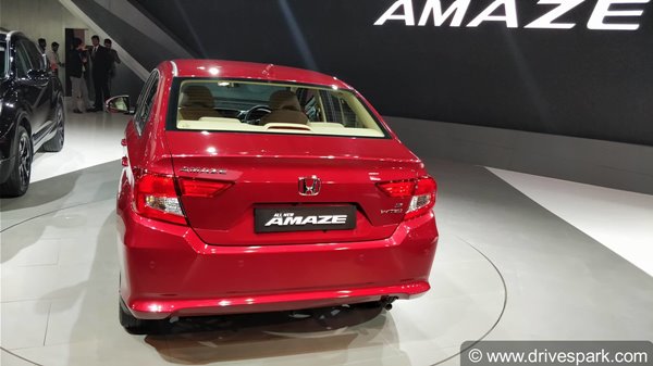 Honda Amaze First Look Review - Specs, Features, Images & Details ...