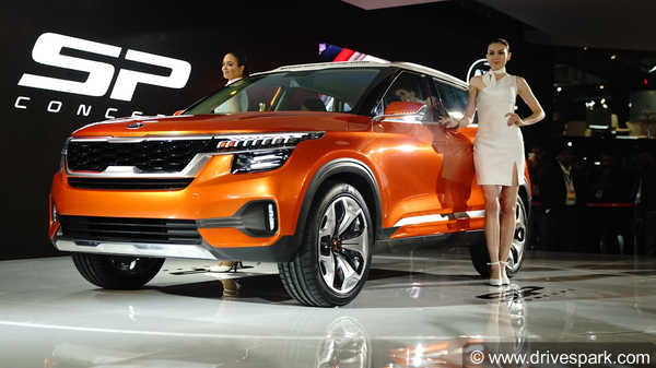 Kia SP Concept Compact SUV; Expected Launch, Features, Rivals & Images ...