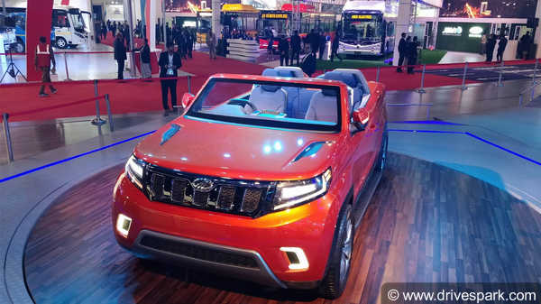 Auto Expo 2018: Mahindra TUV Stinger Revealed - Specifications, Images ...