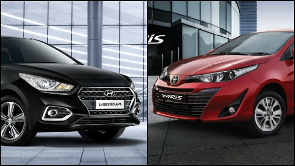 Toyota Yaris Vs Hyundai Verna Comparison: Specifications, Features ...