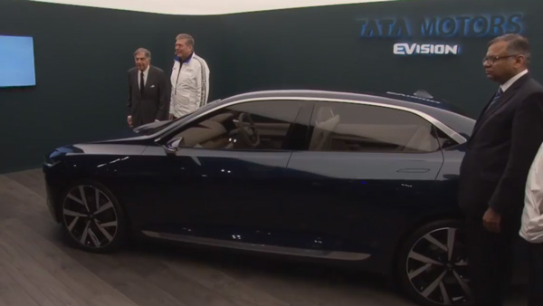 2018 Geneva Motor Show: Tata E Vision Sedan Concept Unveiled ...