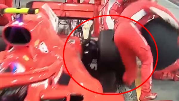 Formula 1 Ferrari Mechanic Suffers Fracture; Team Fined 50,000 Euros ...