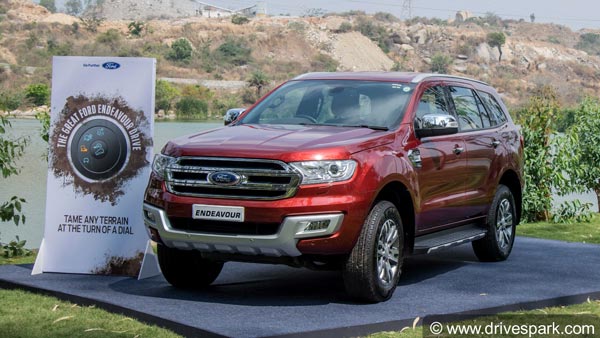 Ford Endeavour Facelift To Launch In India By Early 2019 - DriveSpark News