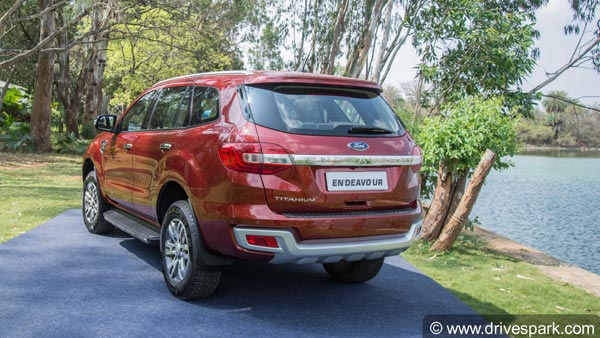 Ford Endeavour Facelift To Launch In India By Early 2019 - DriveSpark News