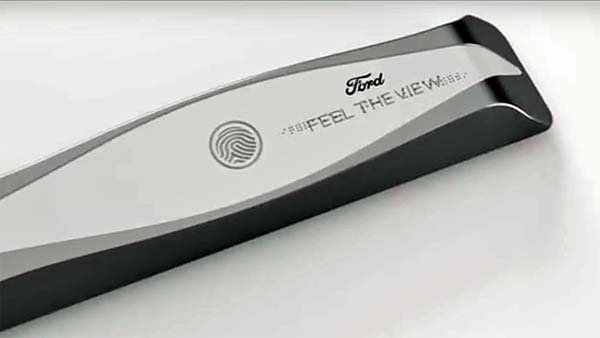 Ford Smart Window Prototype For Blind Passengers; Feel The View ...