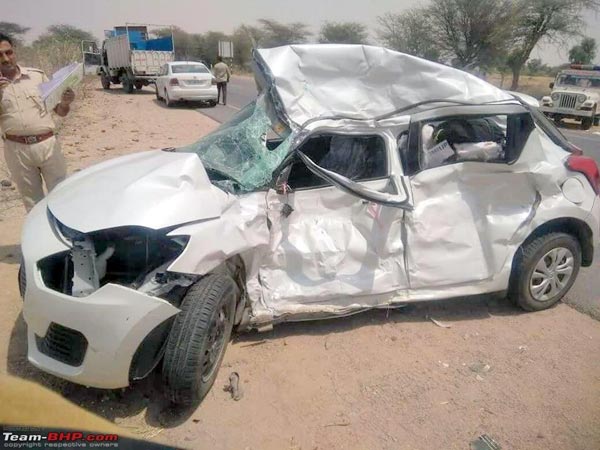 Husband And Wife Fight Causes Maruti Swift Accident; 4 Dead ...
