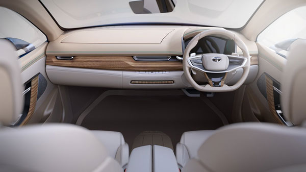 Tata E-Vision Electric Sedan Concept: More Real-Life Images Emerge ...