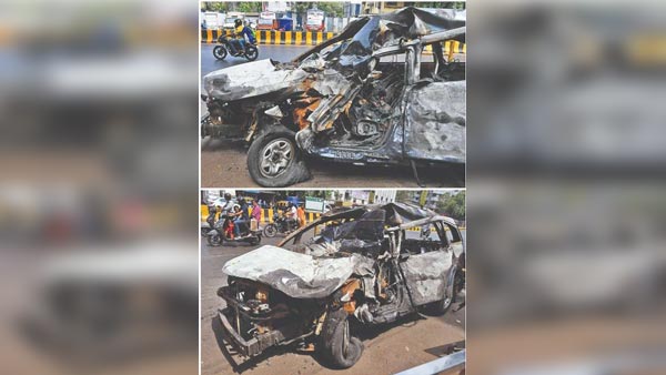 Tata Hexa Involves In A High-Speed Accident In Mumbai: Two Lives Lost ...