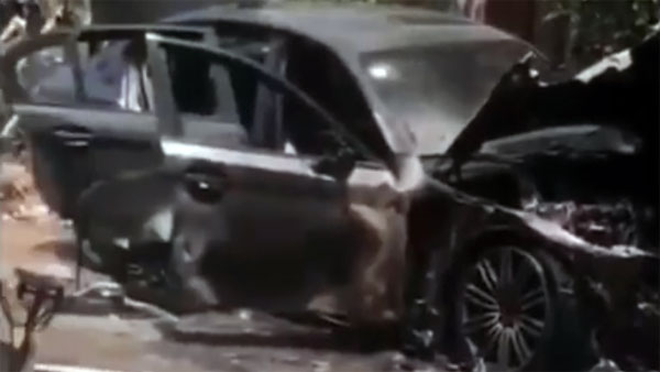 BMW 5 Series Set On Fire In China: Result Of The Owner Practising ...