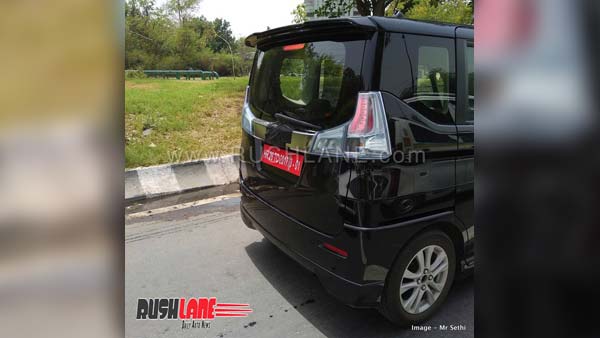 Maruti WagonR (Suzuki Solio) 7-Seater Spied In India; New Spy Shots Of ...