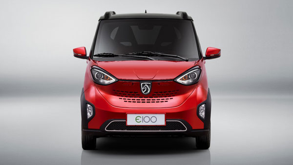 Baojun E100 Electric Car Spotted Testing In India - DriveSpark News