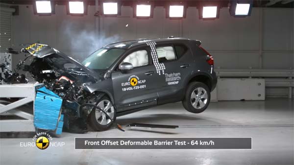 Volvo XC40 Euro NCAP Crash Test Results Revealed - DriveSpark News