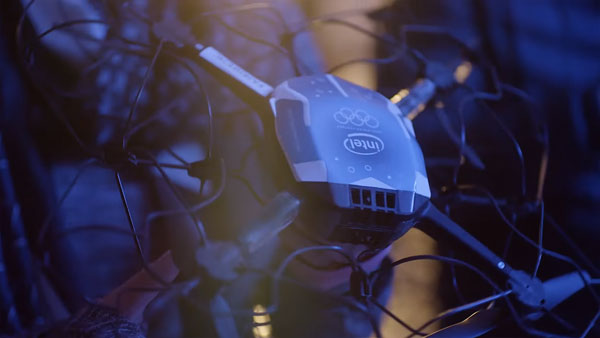 850 Intel Drones Create Futuristic Reveal For Audi e-Tron - DriveSpark