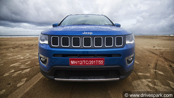 Jeep Compass Limited Plus Model Spotted With Sunroof - Launch Next ...