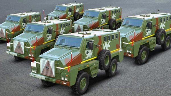 Tata Motors Showcases Two Indigenously Built Defence Vehicles ...